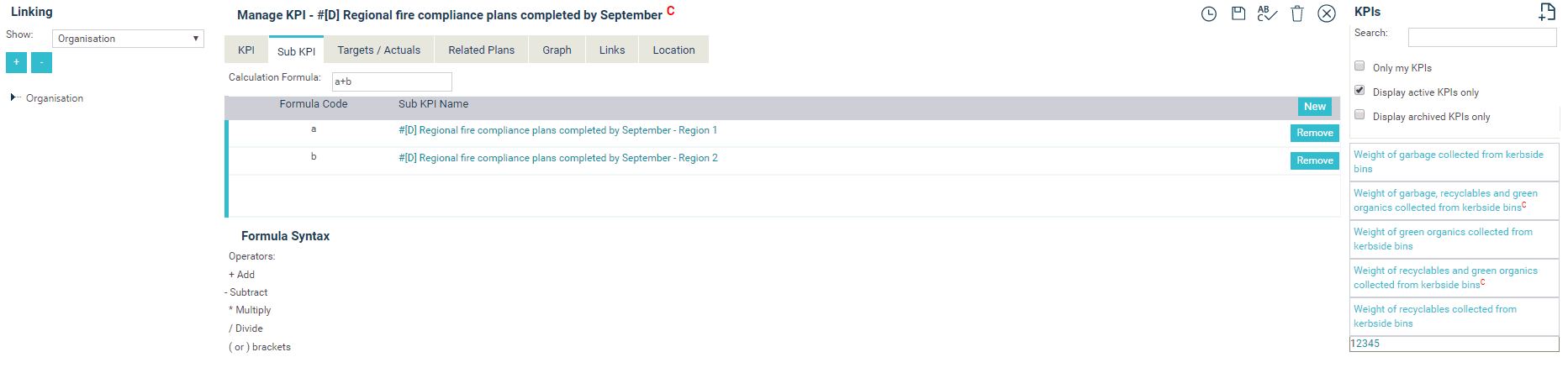 Creating Calculated Kpis